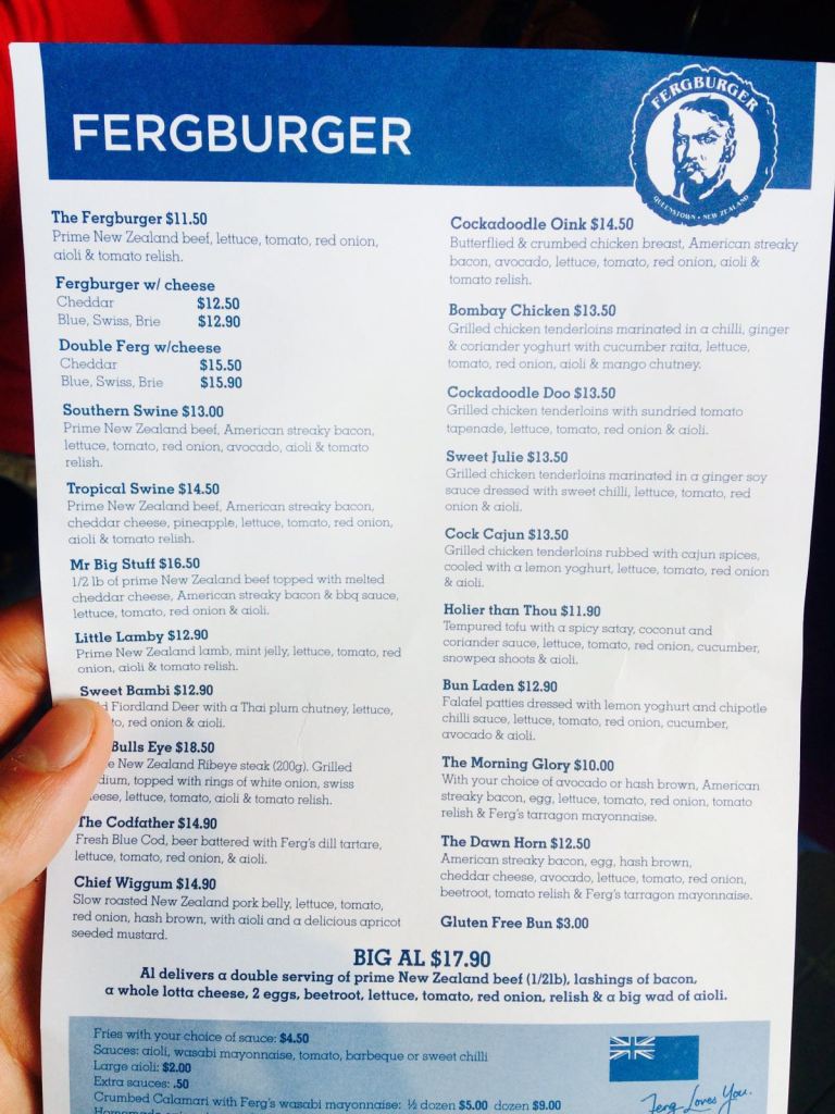 Guest post: Ferg Burger, Queenstown, NZ – Burger Source