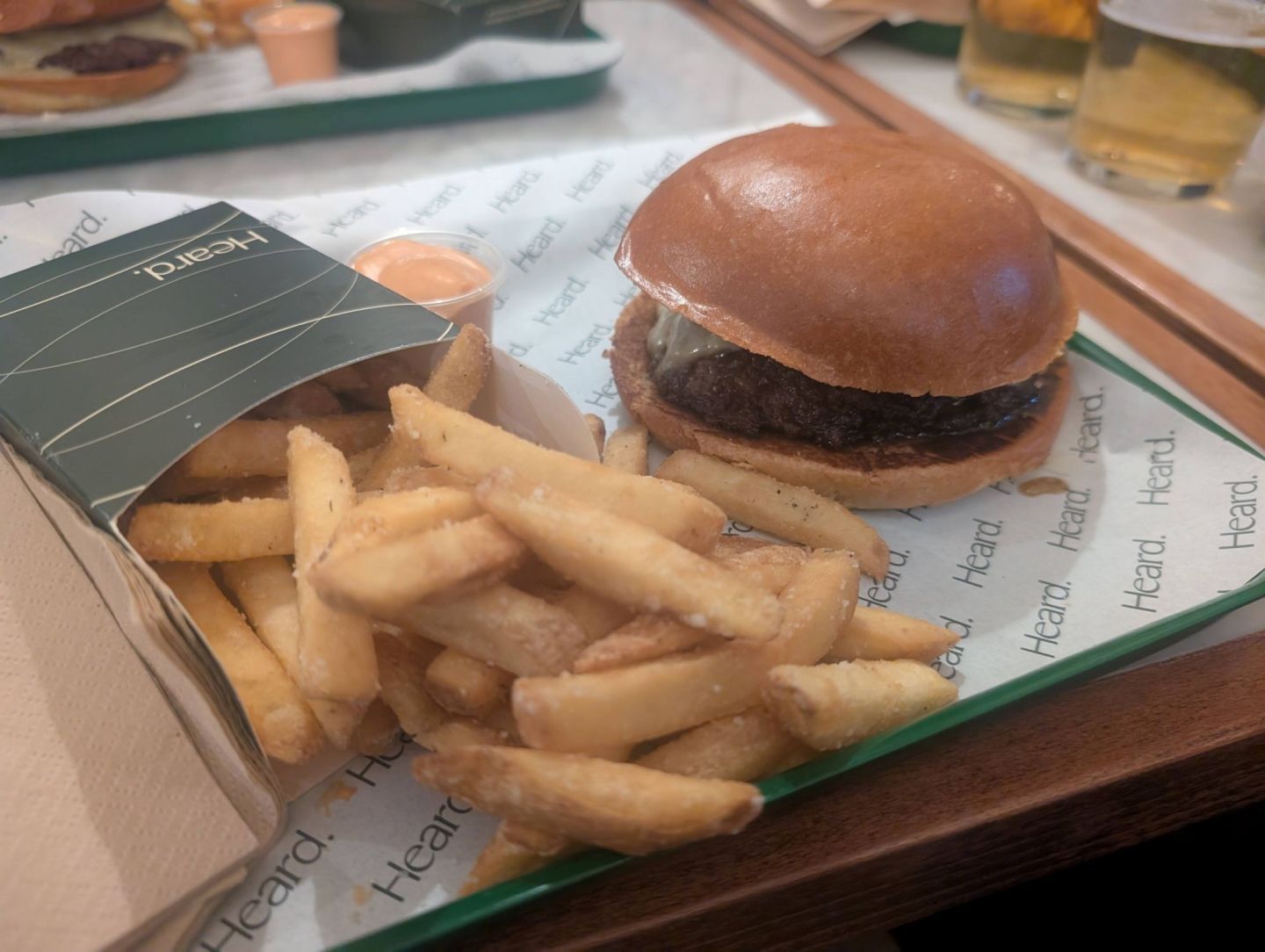 Heard Burgers, Flat Iron Square, London – Burger Source