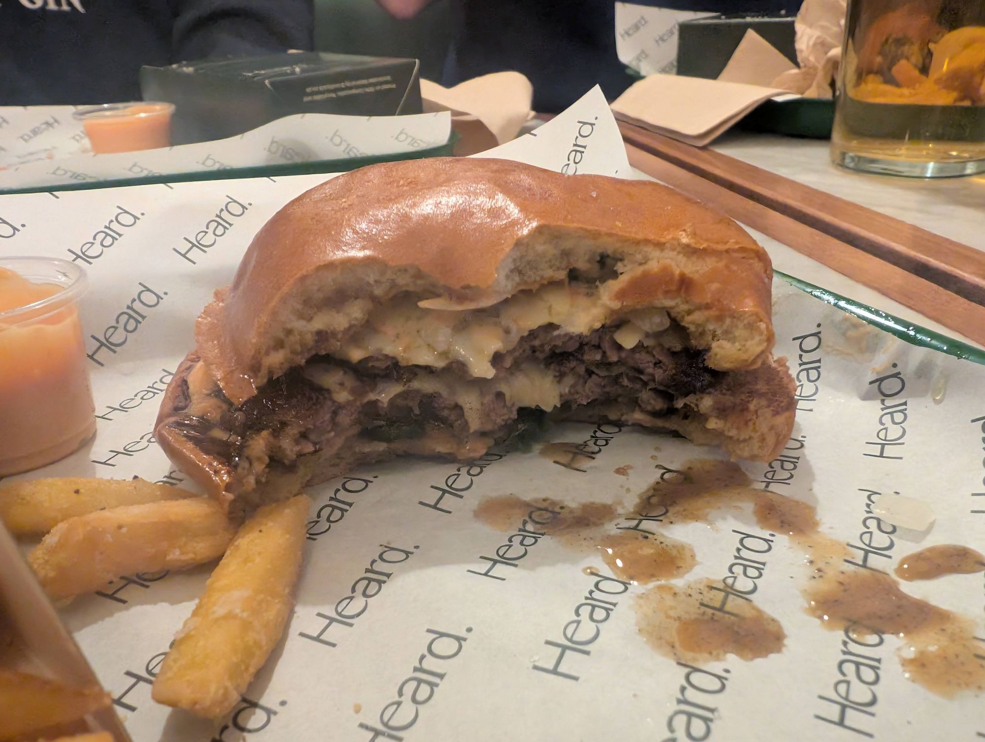 Heard Burgers, Flat Iron Square, London – Burger Source